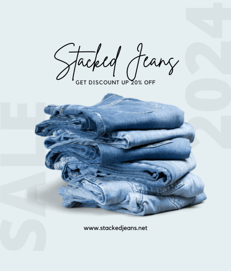 Buy Premium Quality Stacked Jeans | Get Upto 25% Off Today